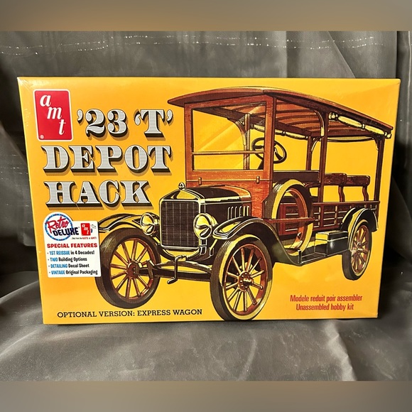 Amt | Games | Skill 2 Model Kit 923 Ford T Depot Hack 125 Scale Model ...
